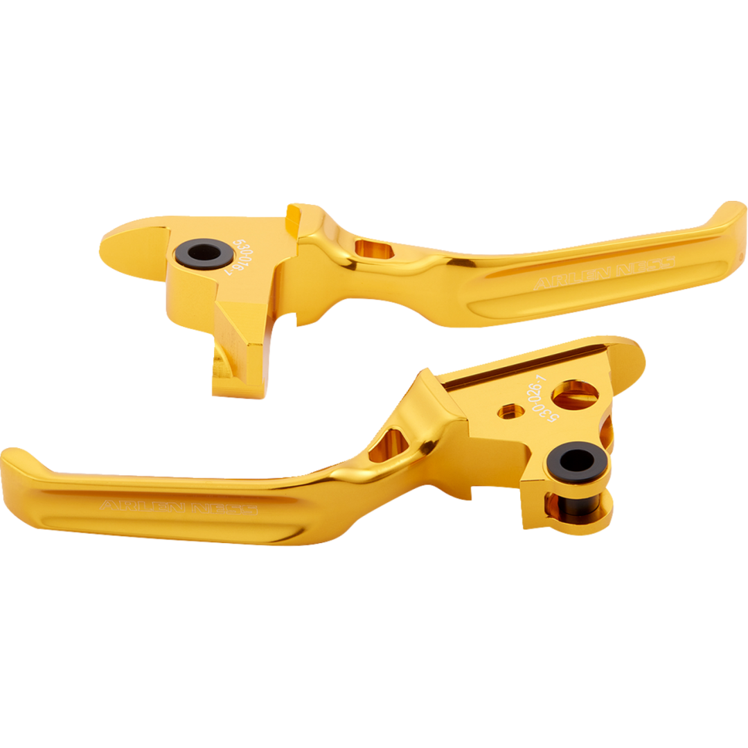 Method Lever Set 2021-2023 Bagger, Cable Clutch, Gold, See Fitments for ...
