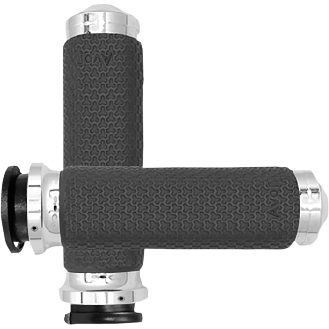 Memory Foam Standard Grips See Fitment Data, Chrome