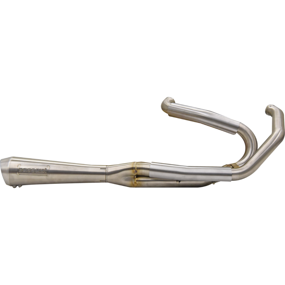 Competition 2 Into 1 Exhaust System 2017-2024 Bagger, Stainless Steel ...