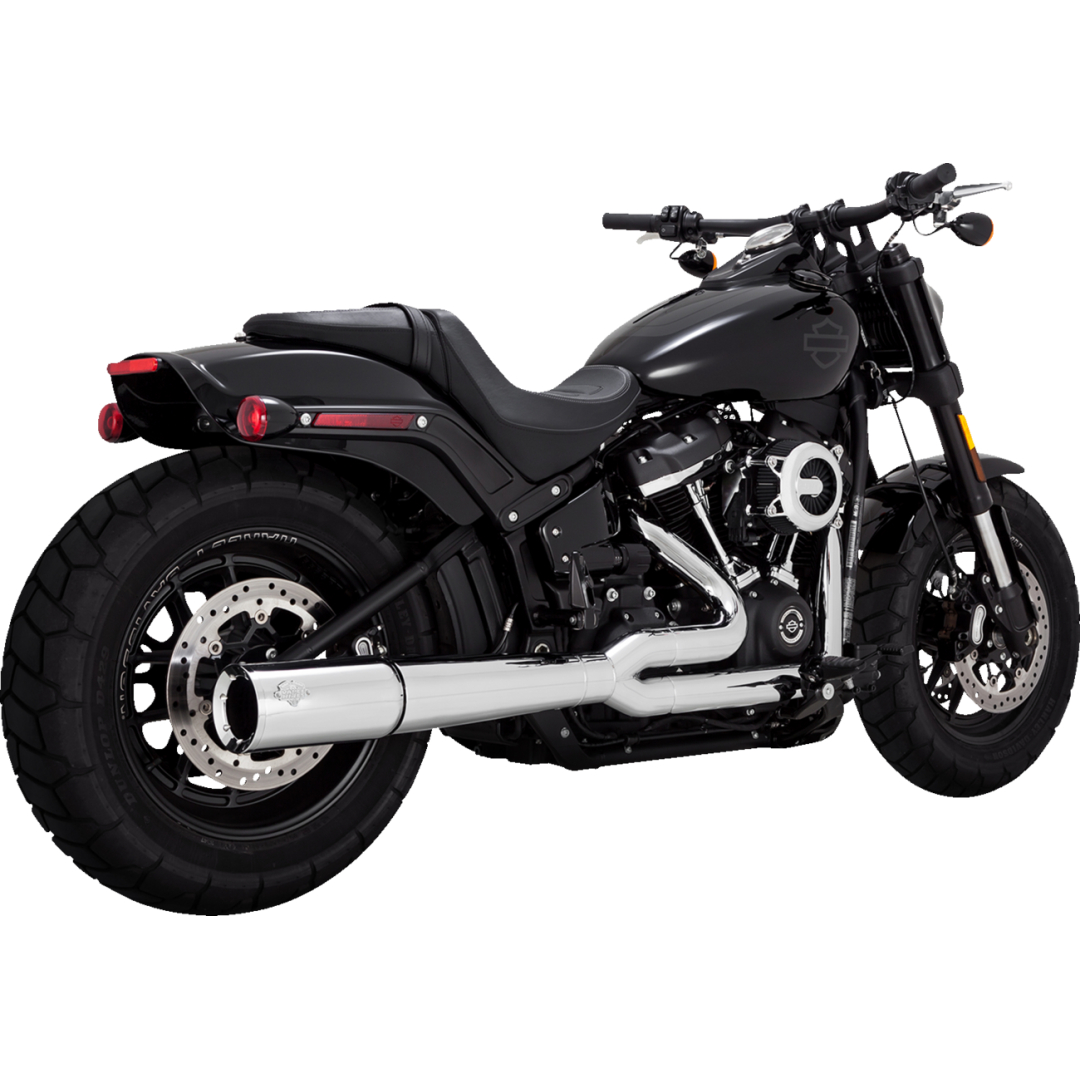 Pro Pipe PCX 2-Into-1 Exhaust System 2018-2023 Softail, Chrome, with ...