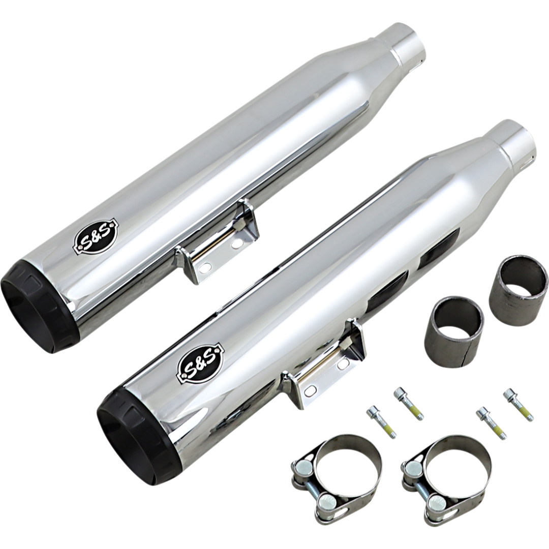 Grand National Slip-On Mufflers 2018-2024 Softail Heritage/Deluxe ...