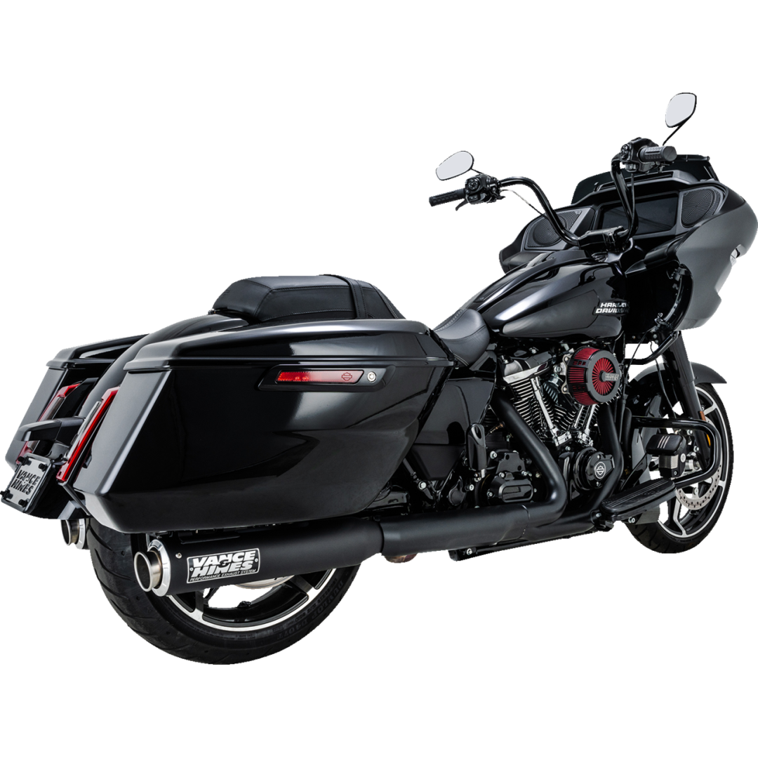 Super Sport Slip On Mufflers 2017-2024 Bagger, Black, See Fitments for ...