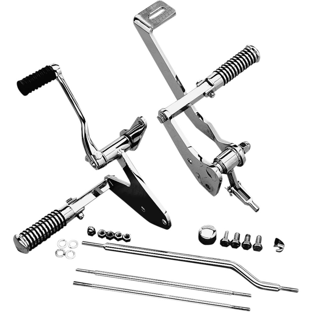 Forward Control Kit with Pegs 1982-1999 FXR, Chrome