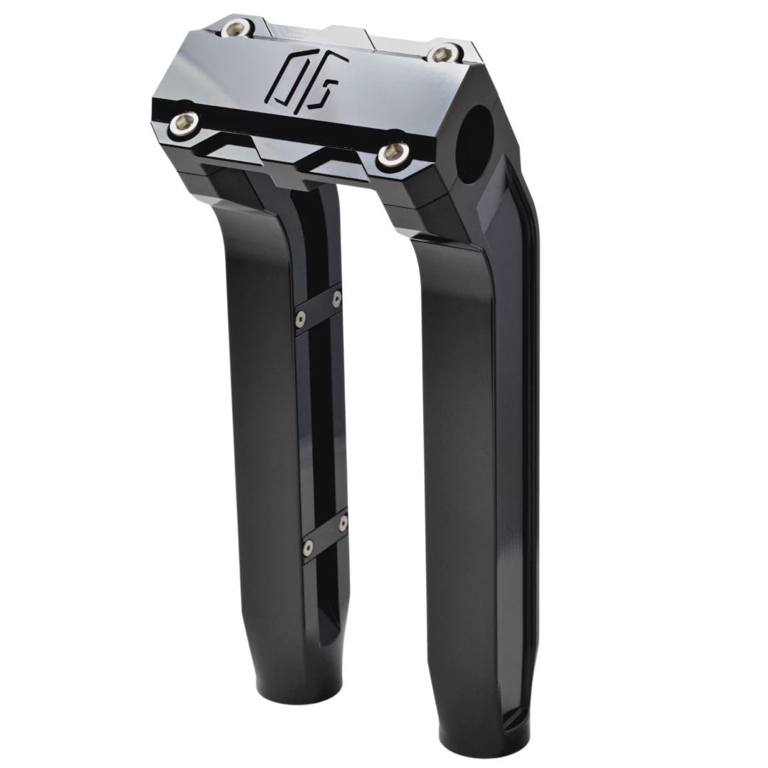 10.5" Pull Back Risers with Standard Top Clamp 3.5" Center-to-Center ...