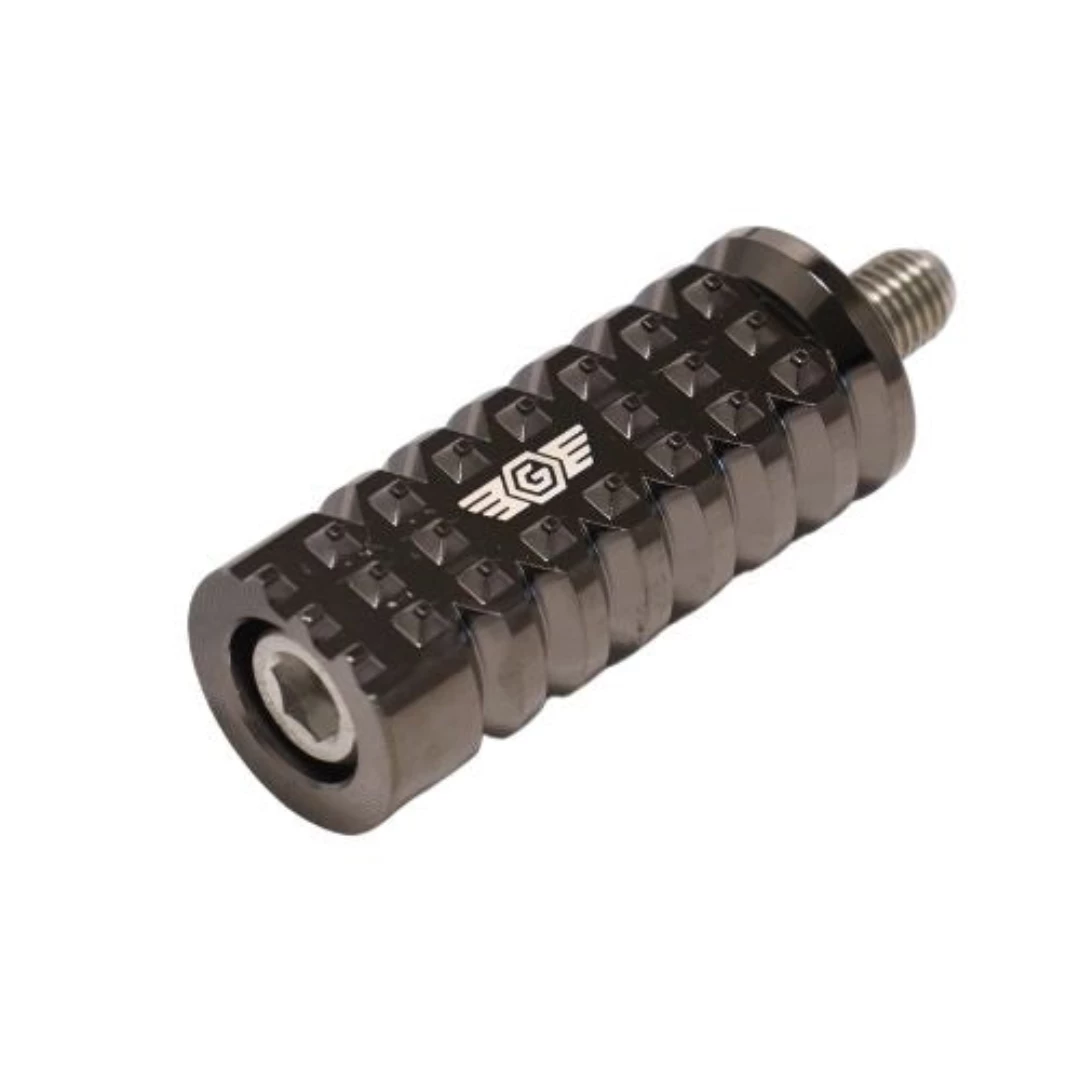 Gripper Shifter Peg Fits Most Indian Models, Black Chrome